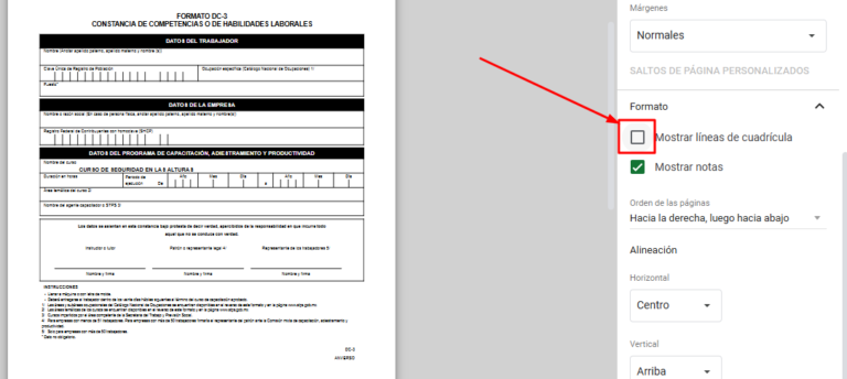 Descargar el Formato DC3 en Excel: Plantilla editable